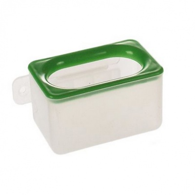 Deluxe Single Galley Pot (Anti-Spill) with Wall Bracket pigeons.co.uk