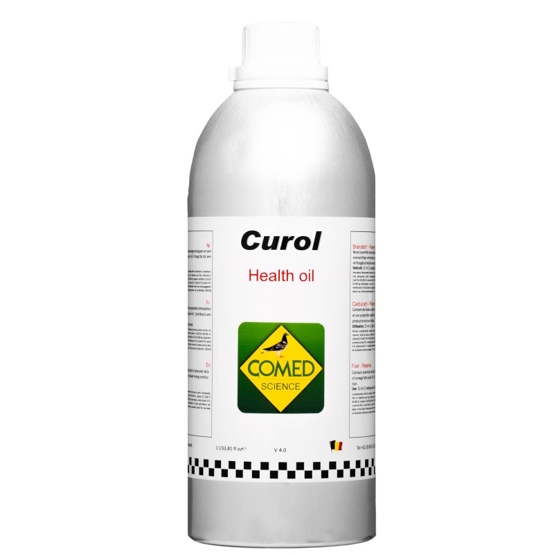 Comed Curol Health Oil 250ml + FREE 150ml Lisocur pigeons.co.uk