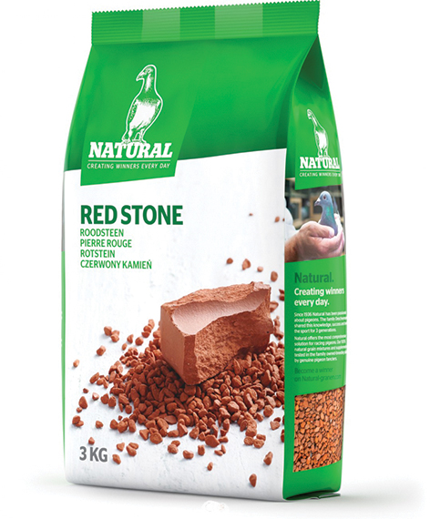 De-Scheemaker Natural Red Stone Grit 3kg pigeons.co.uk