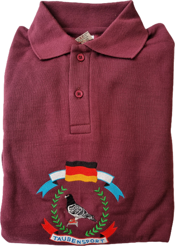 German Flag Rugby Style Shirt pigeons.co.uk