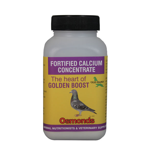 Old Hand Fortified Calcium Concentrate (Golden Boost) pigeons.co.uk