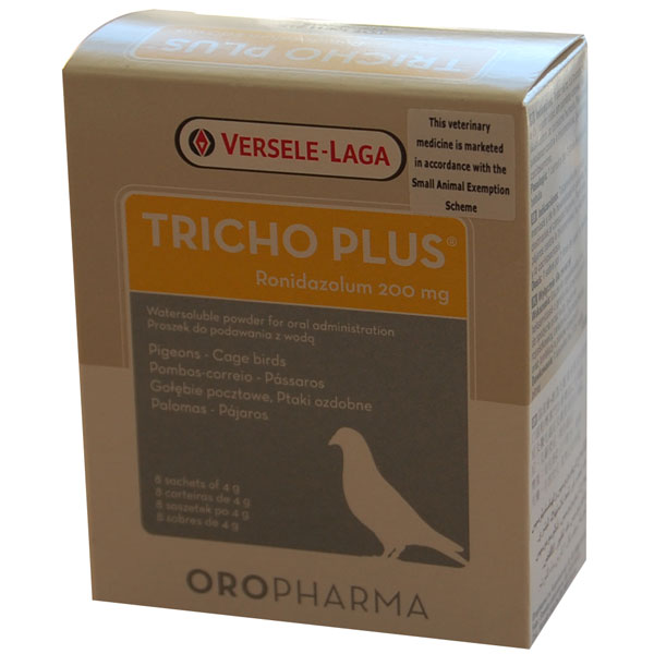 Oropharma Tricho Plus Sachets pigeons.co.uk